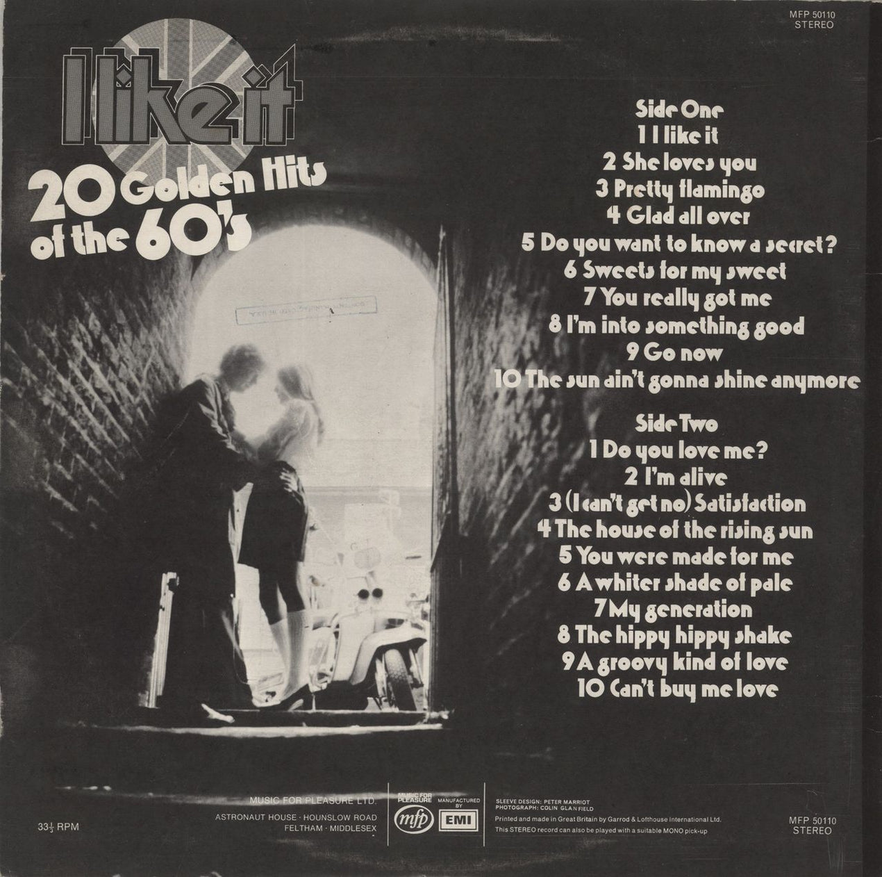 Various-60s & 70s I Like It - 20 Golden Hits Of The 60's UK Vinyl LP — RareVinyl.com