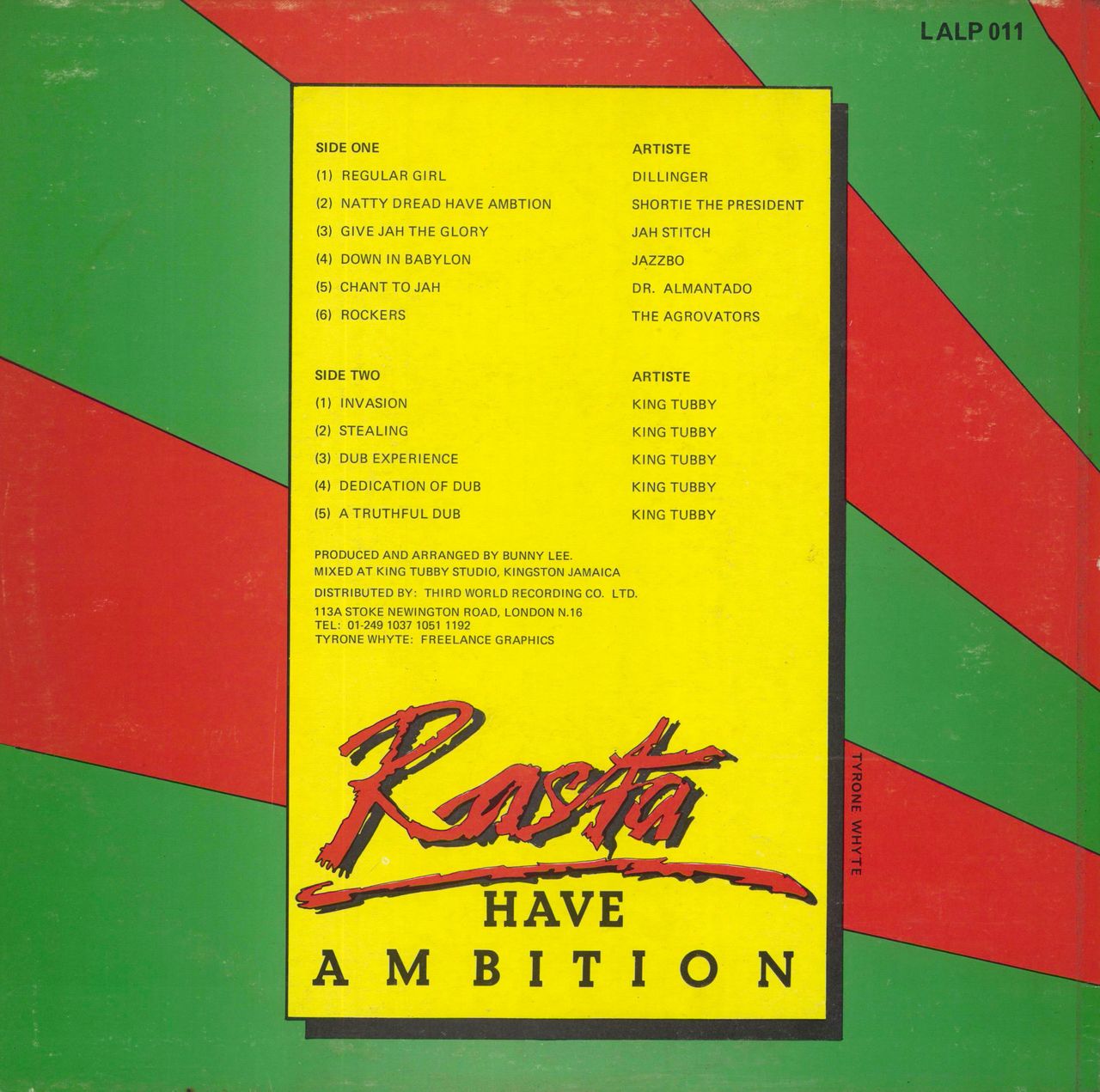 Various-Reggae & Ska Rasta Have Ambition - D.J. In Dub UK Vinyl LP ...
