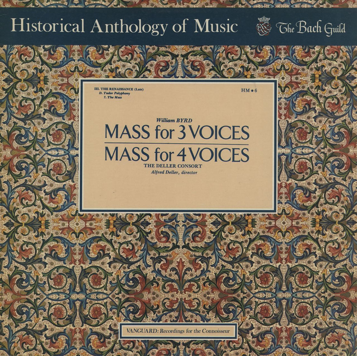 William Byrd Mass For Three Voices / Mass For Four Voices UK Vinyl LP ...