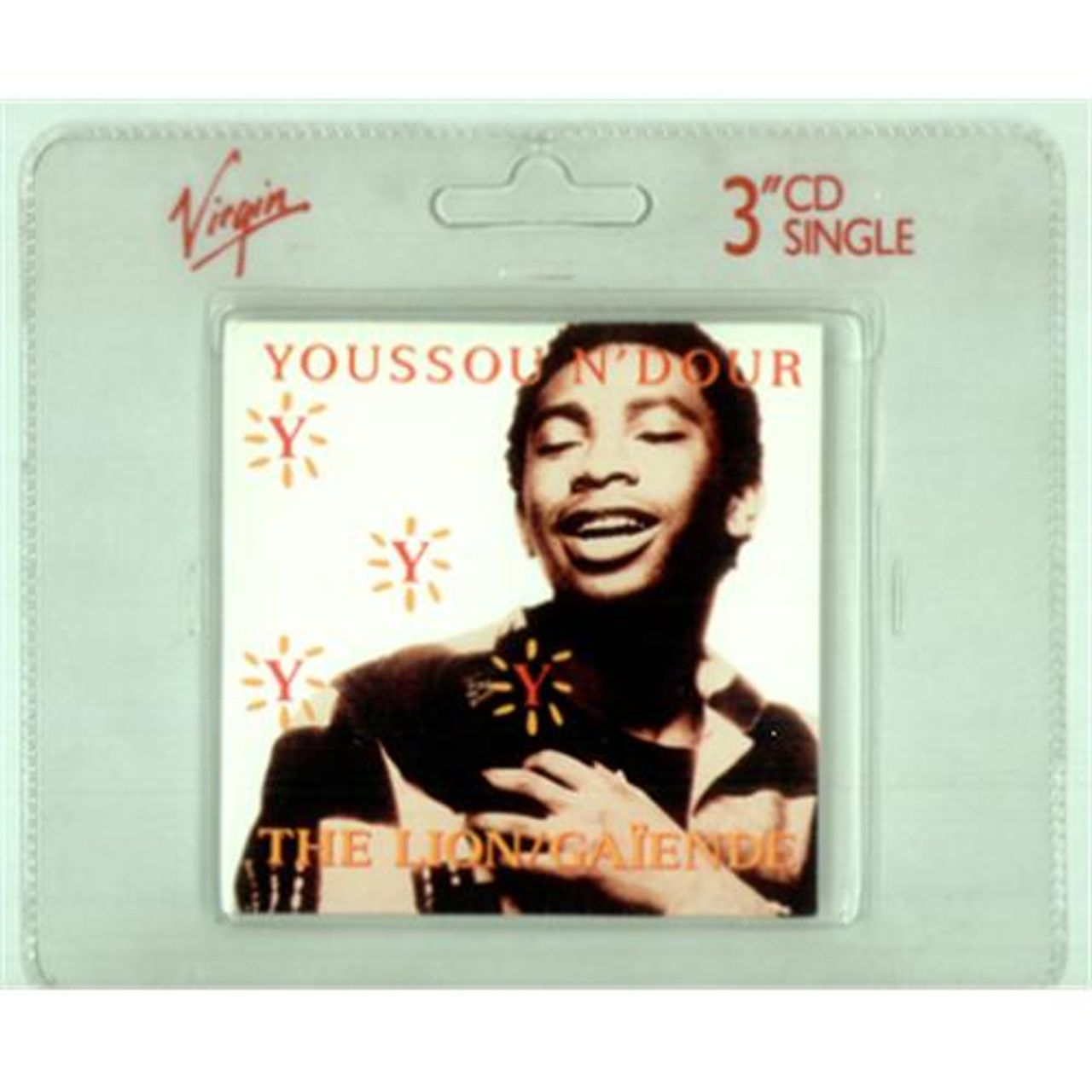 Youssou N'Dour The Lion/gaiende UK 3" CD single — RareVinyl.com